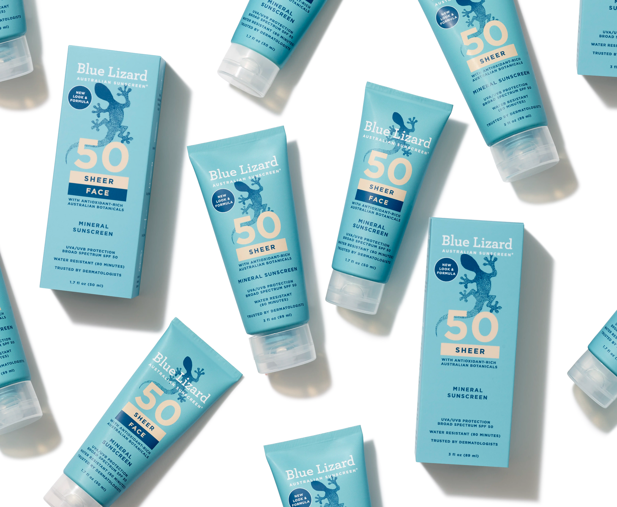 Sheer SPF 50 Mineral Sunscreen | Blue Lizard US