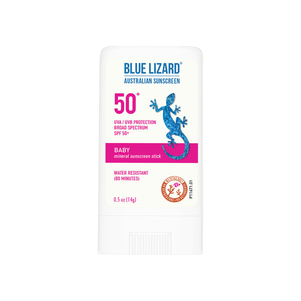 Baby SPF 50+ Mineral Sunscreen Stick | Blue Lizard